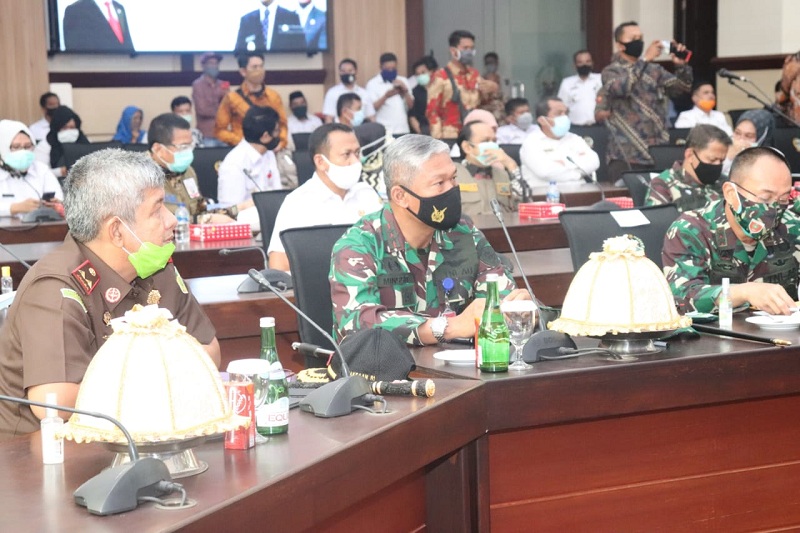 Panglima Koopsau II Mengikuti Pengarahan Mendagri | Beritaindonesia.id