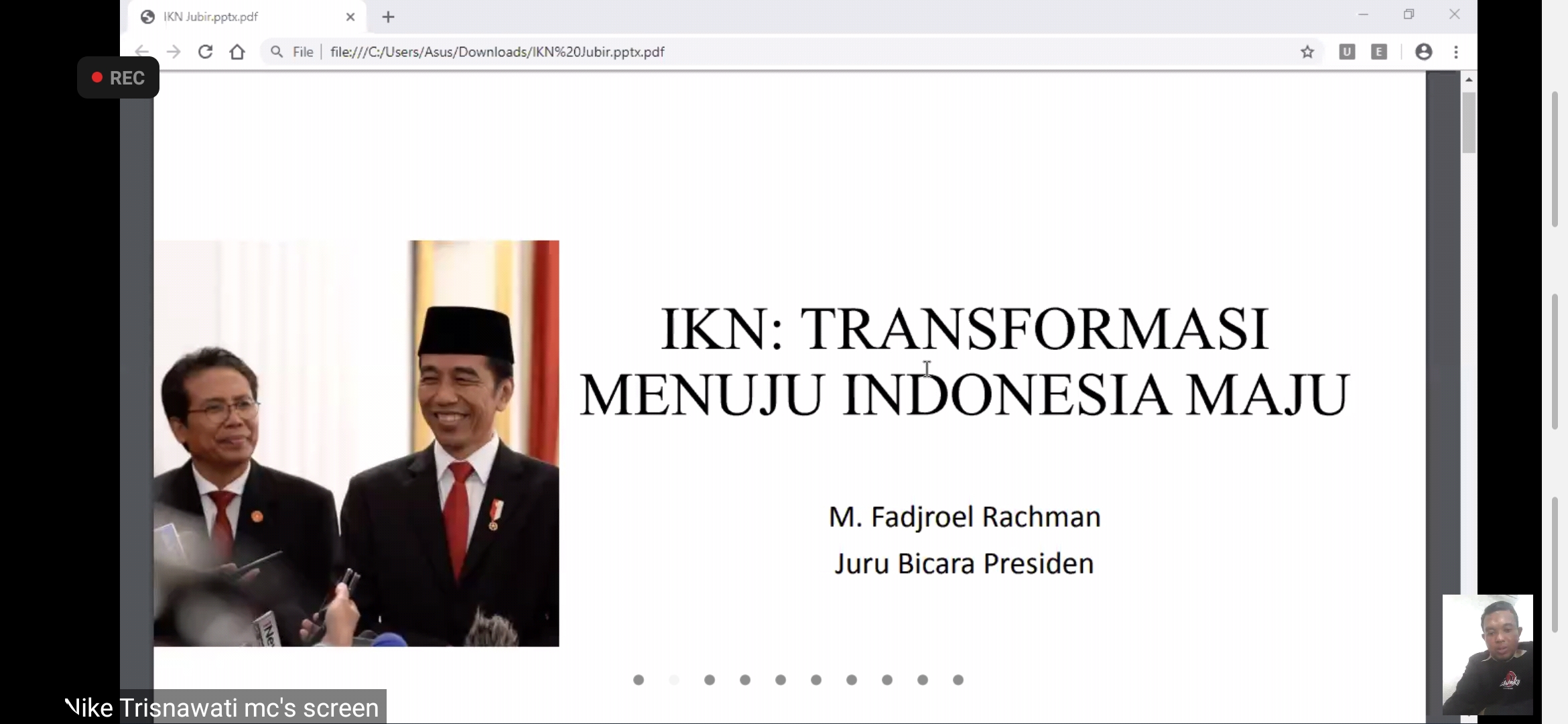 Jubir Presiden Fadjroel Rachman Jadi Pembicara Pada Dialog Bertema IKN untuk Indonesia Maju ...